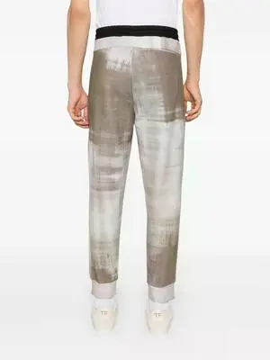 BOSS Abstract-pattern Track Pants