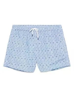 Fedeli Madeira Swim Shorts - Blue