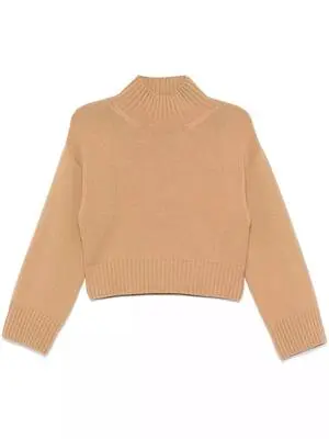 Fabiana Filippi Cropped Merino Wool Sweater
