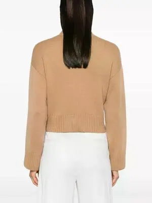 Fabiana Filippi Cropped Merino Wool Sweater