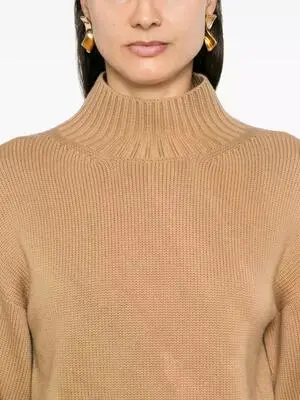 Fabiana Filippi Cropped Merino Wool Sweater