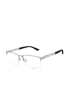 Emporio Armani Silver Tone Eyewear For Men