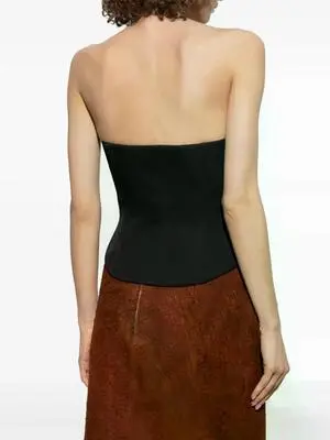Alexander McQueen Zip-up Corset Top