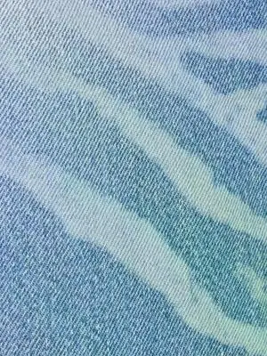 Roberto Cavalli Zebra-pattern Jeans