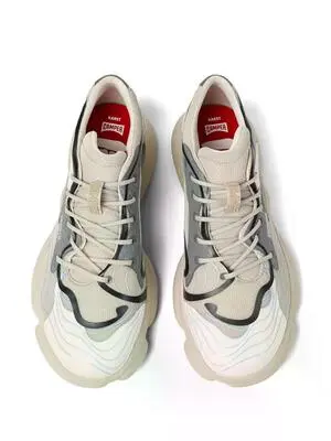 Camper Karst Panelled Leather Sneakers - Grey