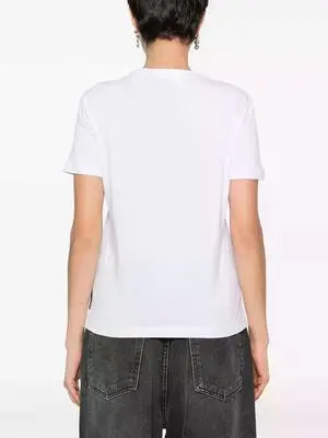Just Cavalli Logo Print Cotton T-shirt