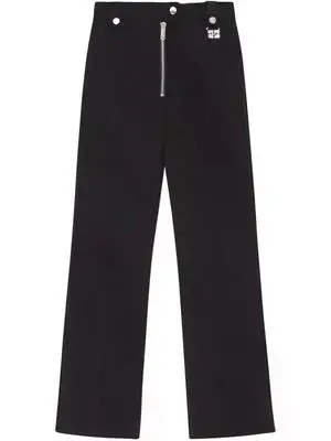 Ganni Zip Up Pants For Women