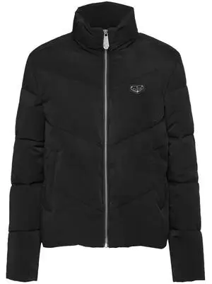 Philipp Plein Long Sleeve Puffer Jacket