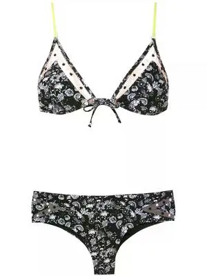 AMIR SLAMA Margarida Printed Bikini Set