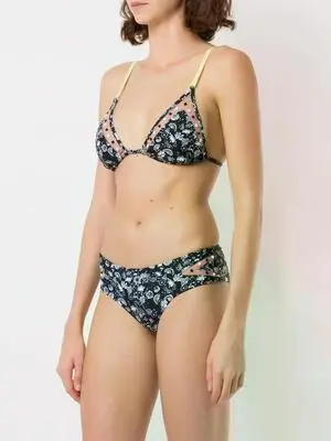 AMIR SLAMA Margarida Printed Bikini Set