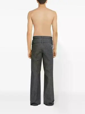 COURREGES Double Belted Jeans