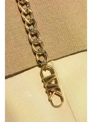 Michael Kors Chain-belted Long Cardigan