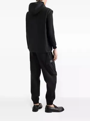 Dolce & Gabbana Logo-appliqué Gilet - Black