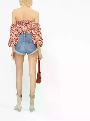 MARANT ETOILE Eneidao Denim Shorts