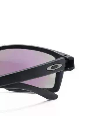 Oakley Gibston Rectangle-frame Sunglasses - Black