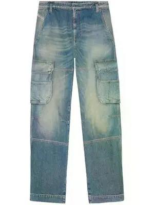 DIESEL® D-fish Straight-leg Jeans