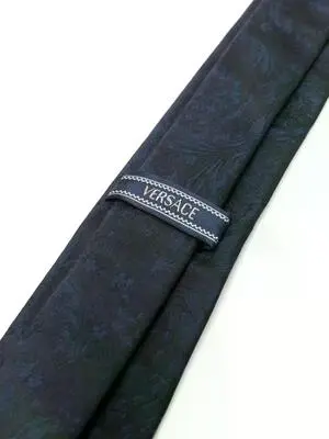 Versace Barocco Jacquard Silk Neck Tie
