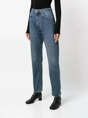 Loulou De Saison High-rise Straight-leg Jeans