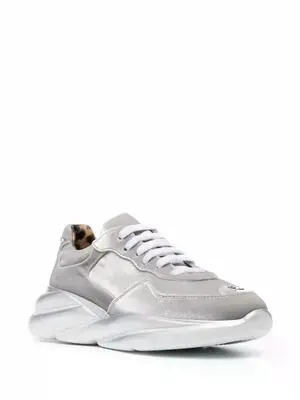 Philipp Plein Velvet Runner Metallic-effect Sneakers