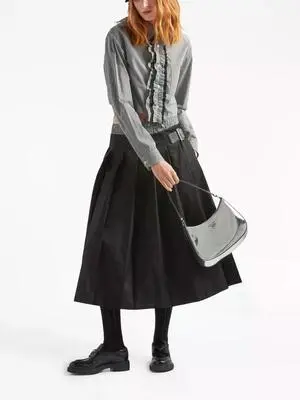 Prada Cleo Leather Shoulder Bag