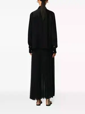 AMI Paris Long-sleeved Contrasted Shirt
