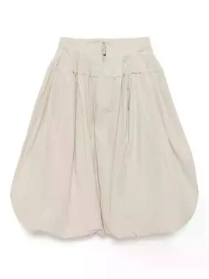 Toga Shrink Twill Skirt - Neutrals