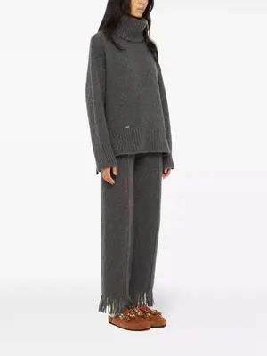 Alanui Logo-tag Roll-neck Jumper