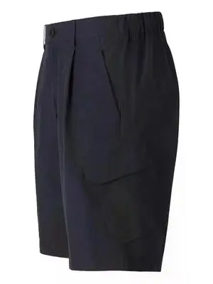 Herno Pleated Shorts - Blue