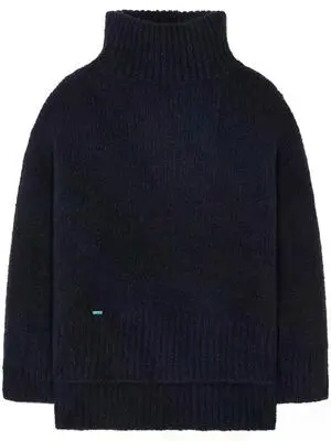 Alanui Logo-plaque Knitted Jumper