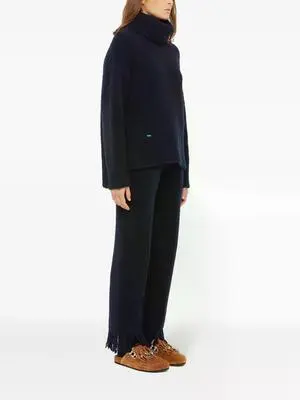 Alanui Logo-plaque Knitted Jumper