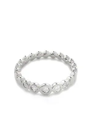 Monica Vinader Graduated Half Eternity Ring