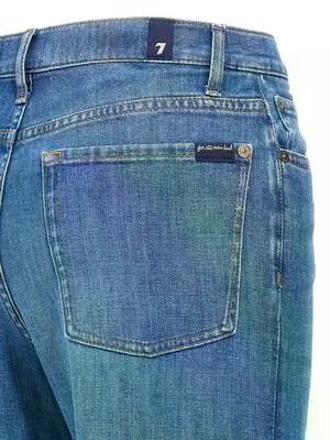 7 For All Mankind Modern Dojo Flared Jeans - Blue