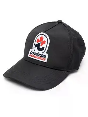 Dsquared2 Logo-patch Baseball Cap - Black