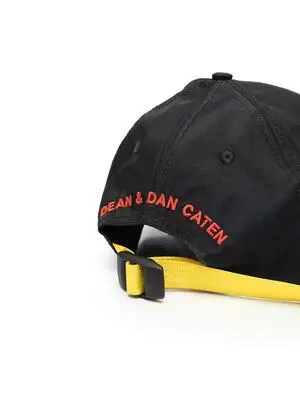 Dsquared2 Logo-patch Baseball Cap - Black