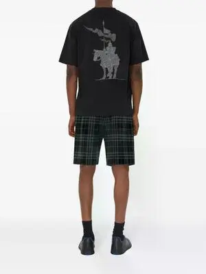 Burberry Check-print Shorts