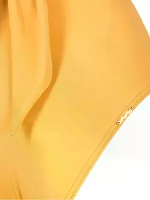 AMIR SLAMA Draped Bandeau One-piece