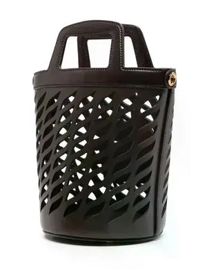 Etro Coffa Leather Bucket Bag
