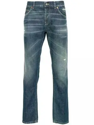 Dondup Whiskering Jeans For Men