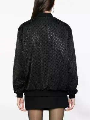 P.a.r.o.s.h Crystal-embellished Bomber Jacket