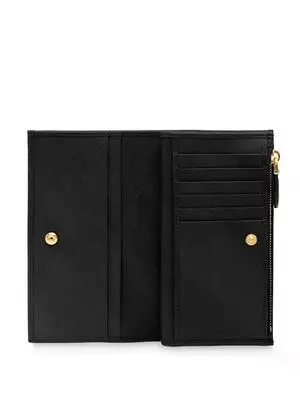 Prada Logo-plaque Zipped Wallet