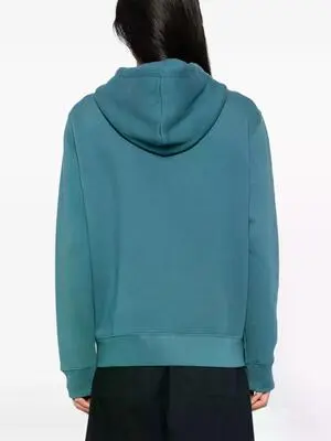 Maison Kitsuné Bold Fox Head Patch Comfort Hooded Jacket - Blue