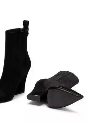 Valentino Garavani Vlogo Suede Boots