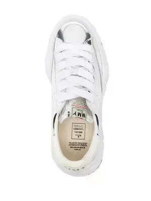 Mihara Yasuhiro Charles Lace-up Sneakers - Metallic