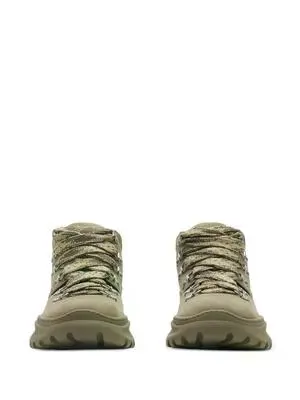 Burberry Equestrian Knight Motif Hiking Boots