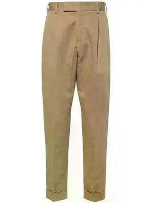 PT TORINO Mid-rise Tapered Trousers