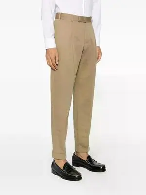 PT TORINO Mid-rise Tapered Trousers