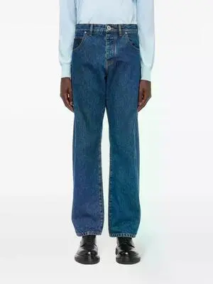 FERRAGAMO Mid-rise Straight-leg Jeans