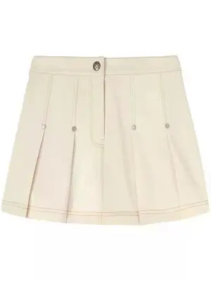 Palm Angels Pleated Mini Skirt