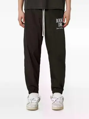 1989 STUDIO Logo-print Track Pants - Black