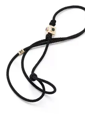 Luis Morais 14kt Yellow Tourmaline Cord Bracelet